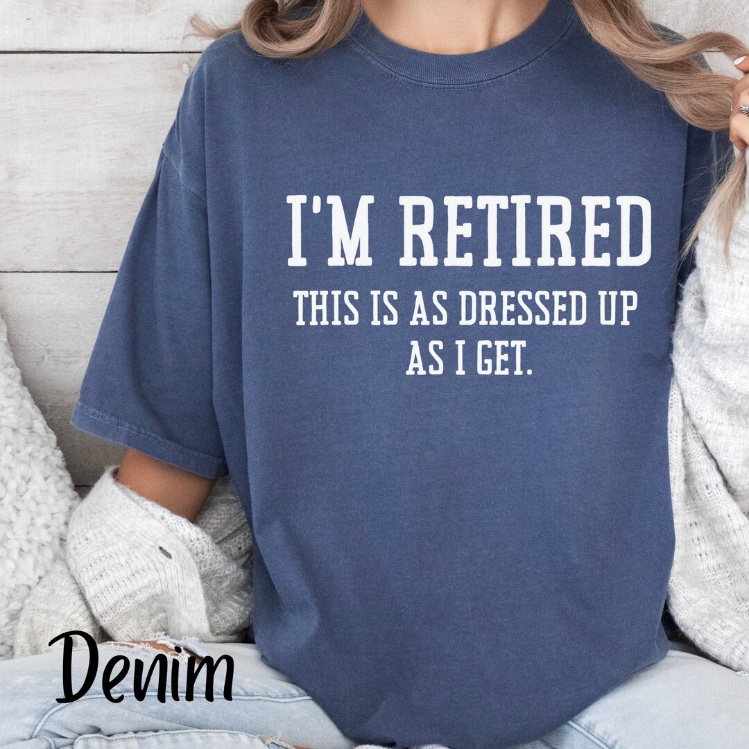 Happy Retirement Gift, Retirement T-shirt, Retired Celebration Present ...