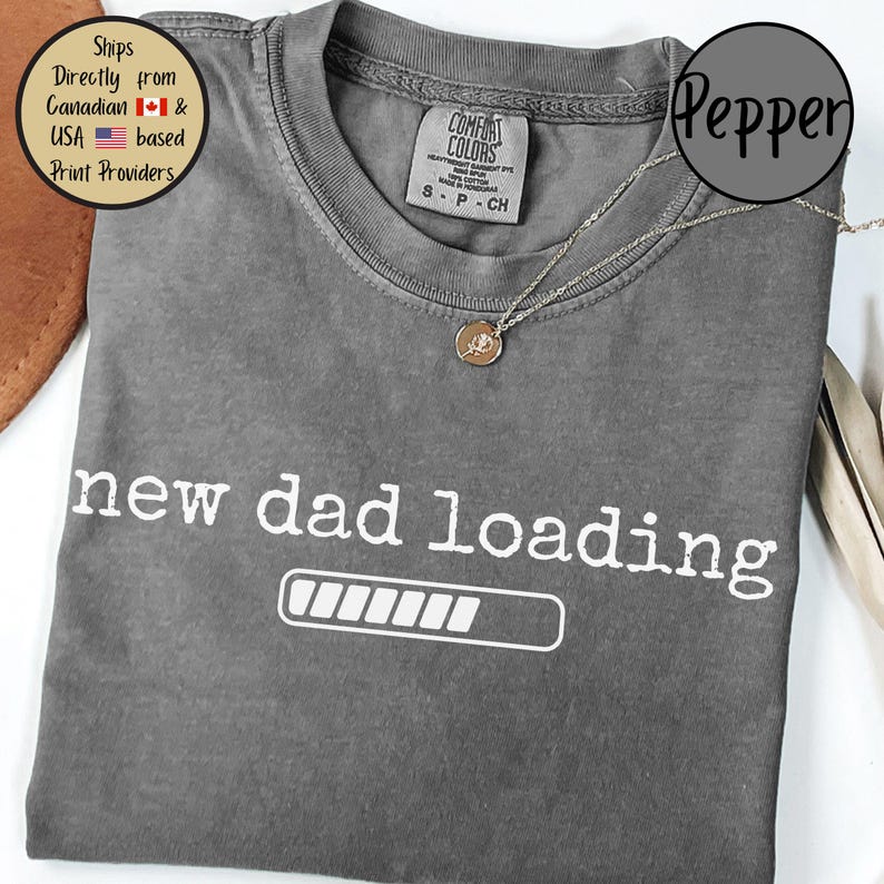 New Dad Comfort Colors Tee, Funny Dad to Be Tshirt, Soon to Be Dad ...
