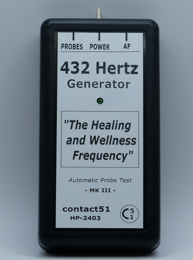 432 Hertz Healing Frequency Generator - MKIII - Etsy