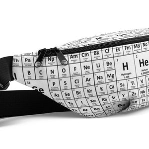 Periodic Table Fanny Pack - Etsy