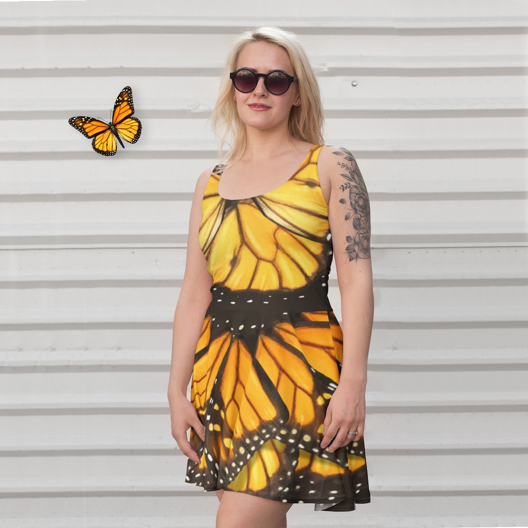 Monarch Butterfly Summer Dress - Etsy