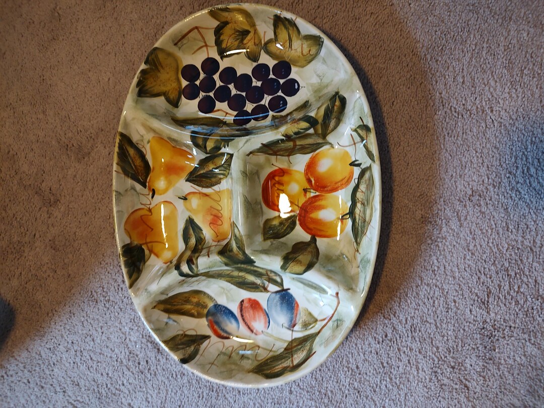 Table Top Gallery "mixed Fruits" Platter - Etsy