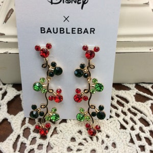 Christmas earrings baublebar store