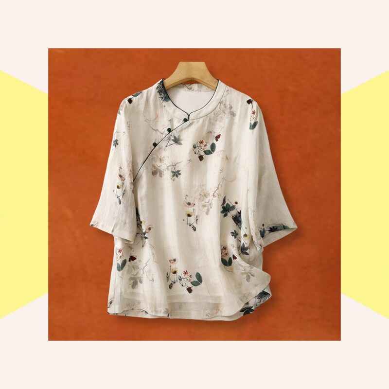 Asian Blouse Pattern - Etsy