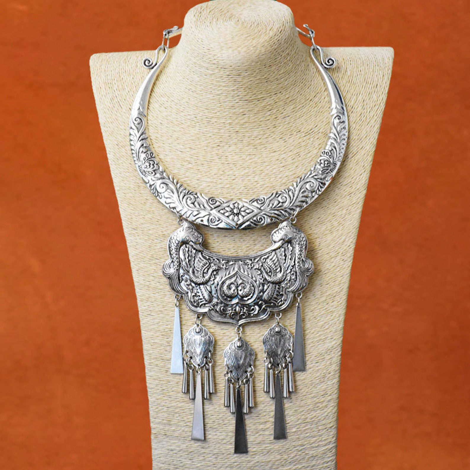 Asian Chinese necklace jewelry for women costume Classic | Etsy