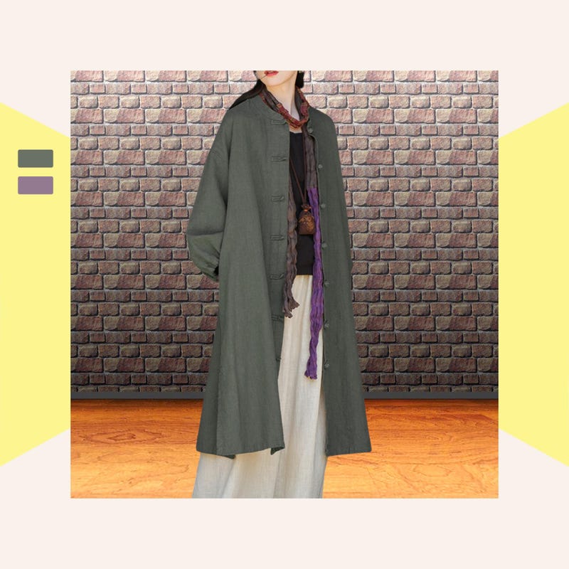 Long Puffer Coat - Etsy