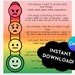 Feelings Thermometer - Emotional Regulation - Classroom Poster or ...