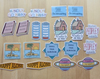 Journal stickers | Etsy