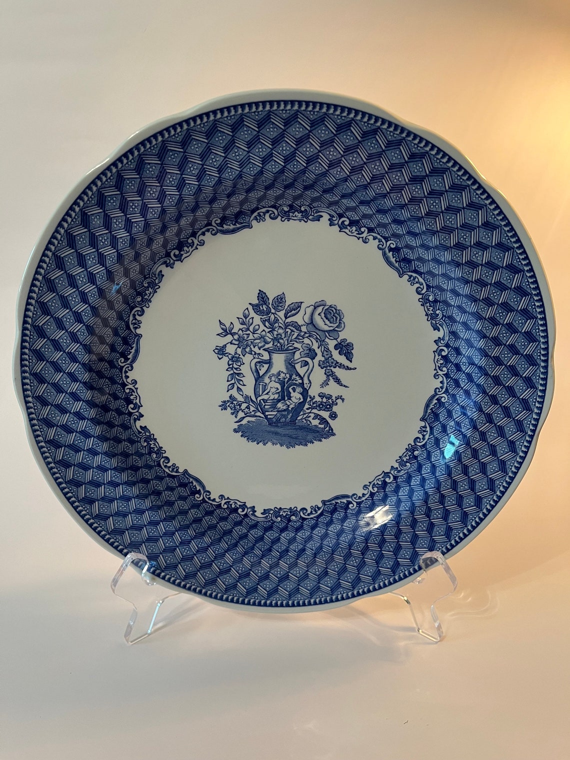 The Spode “blue Room Collection” Portland Vase Dinner Plate 10-1/2 ...