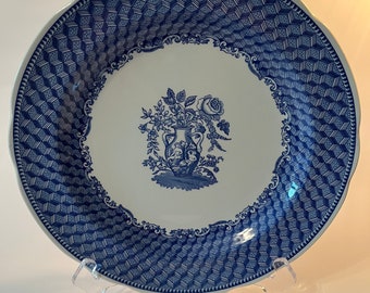 Vintage Spode Portland Vase Blue Room Collection Blue Dinner Plate ...