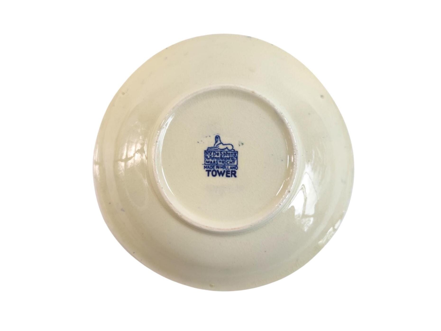 Antique De Sphinx Petrus Regout & Co Plate, Maastricht Holland 1910s ...