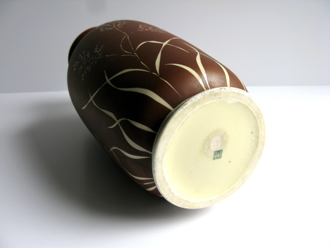 Gebruder Heubach Art Nouveau Porcelain Vase, Germany 1920s Antique ...