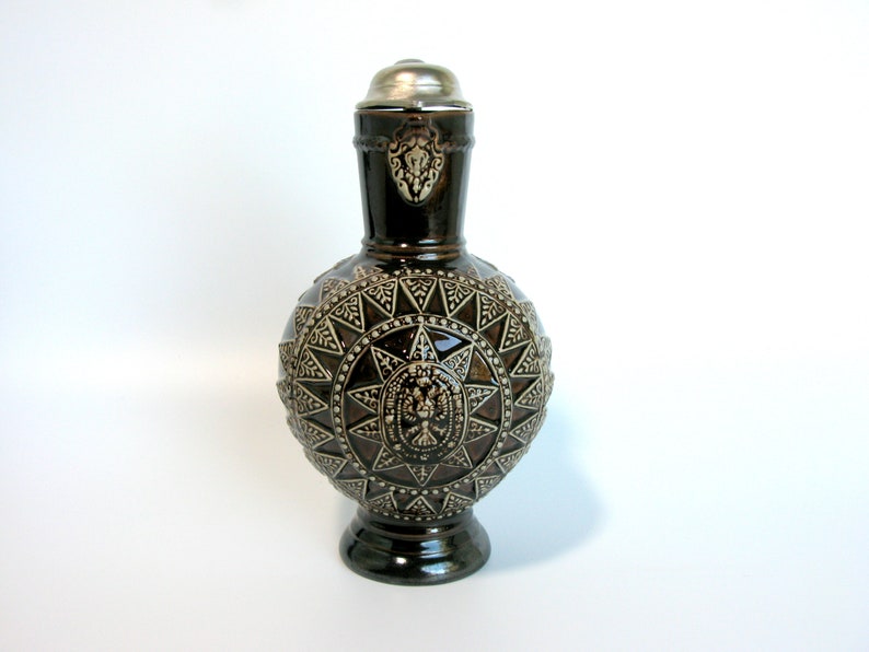 Marzi & Remy Pitcher With Pewter Lid West German Pottery - Etsy