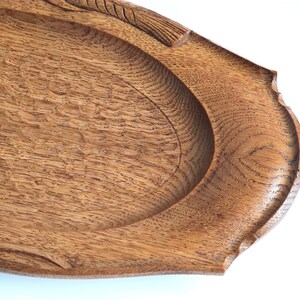 Carved Oak Bread Platter, Germany, Vintage Large Hand Carved Oak Wood ...