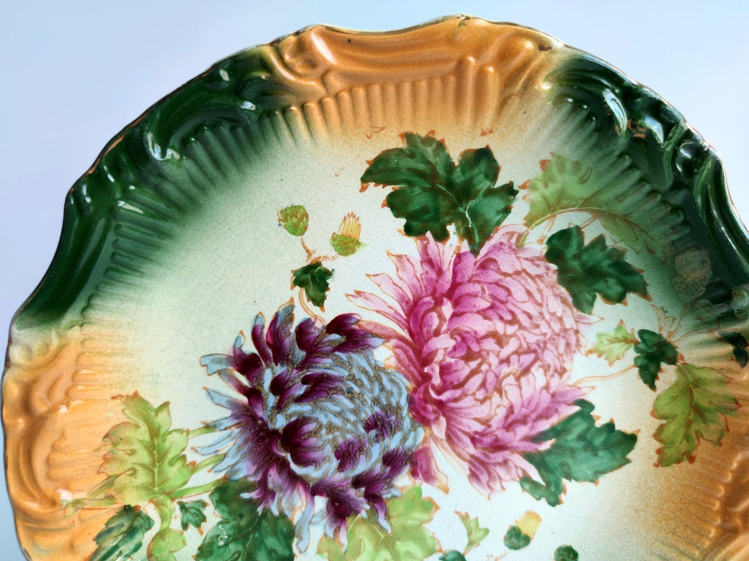 Antique James Kent Longton JKL Plate, Victorian Plate, England ...