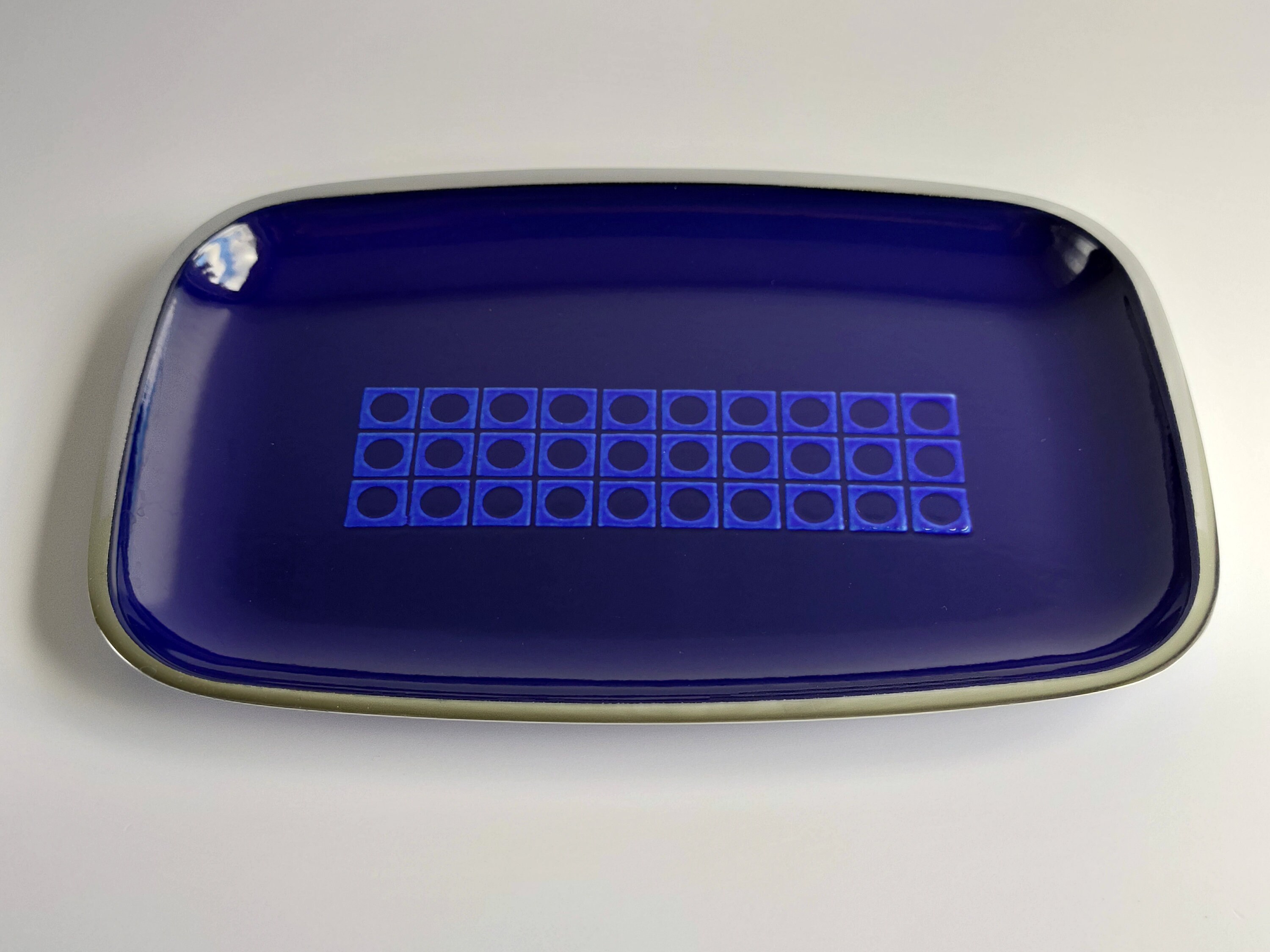 SILIT / WMF Modernist Enamel Serving Tray Platter West | Etsy