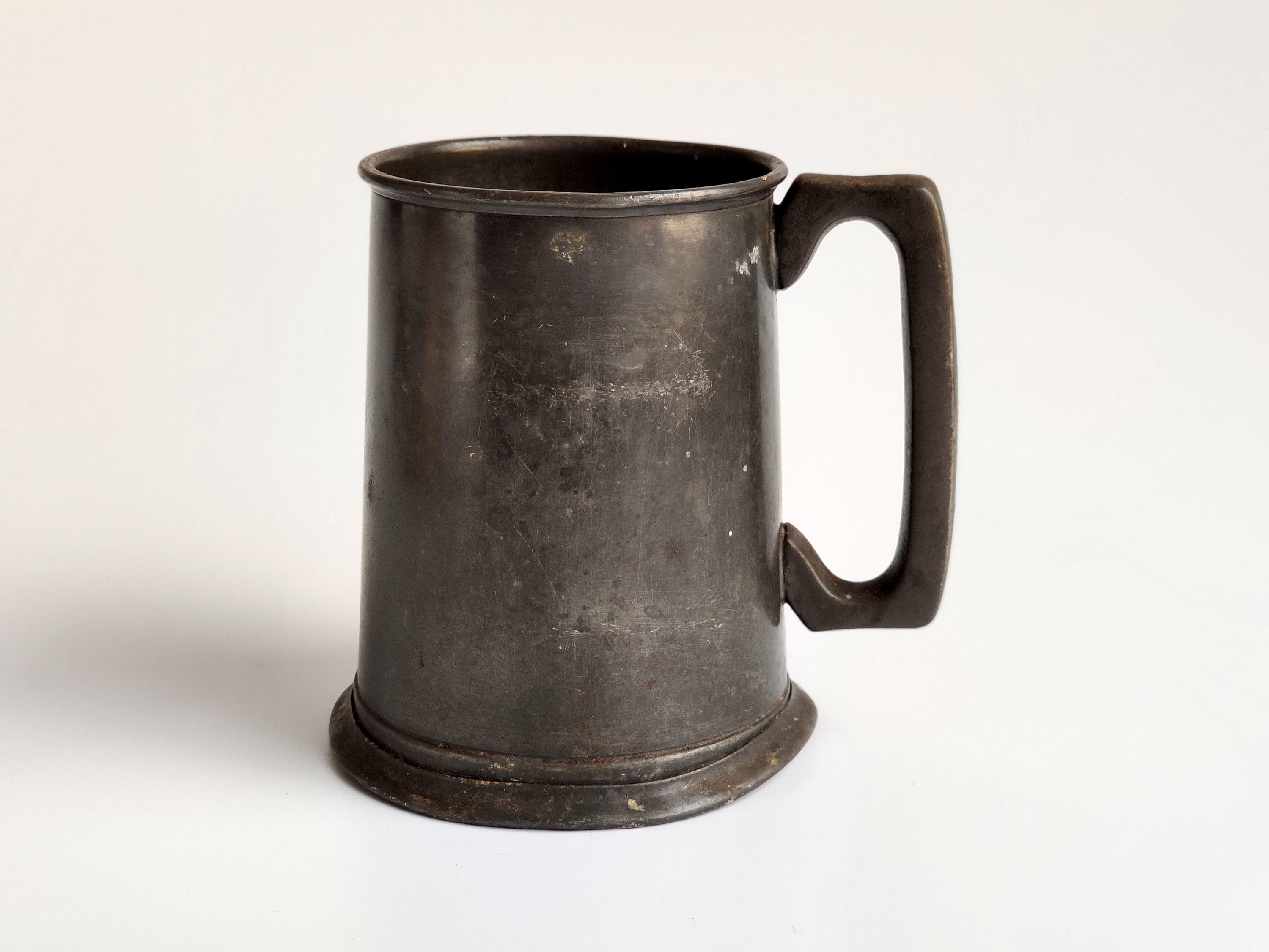 Antique Pewter Tankard