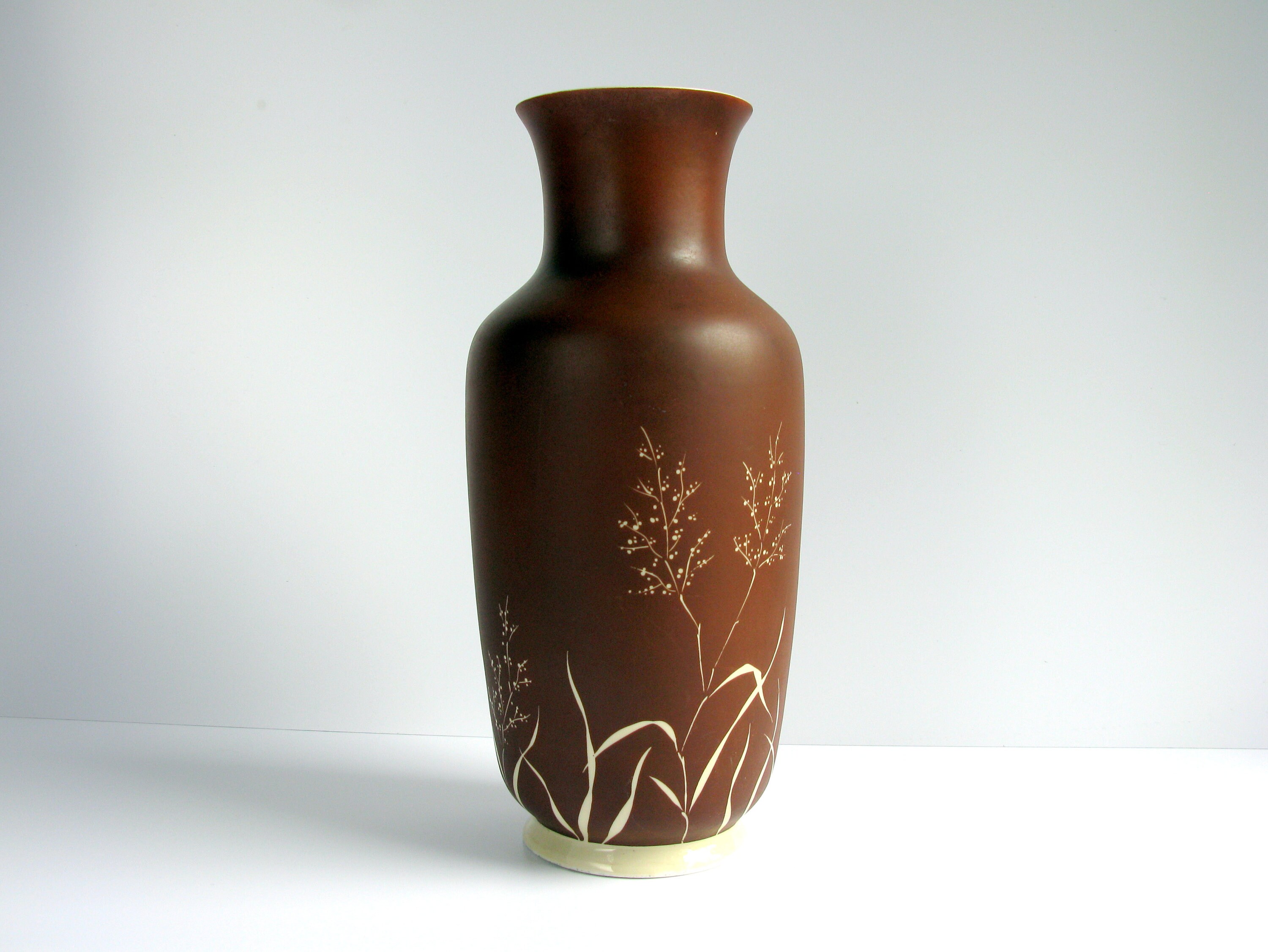 Gebruder Heubach Art Nouveau Porcelain Vase, Germany 1920s Antique ...