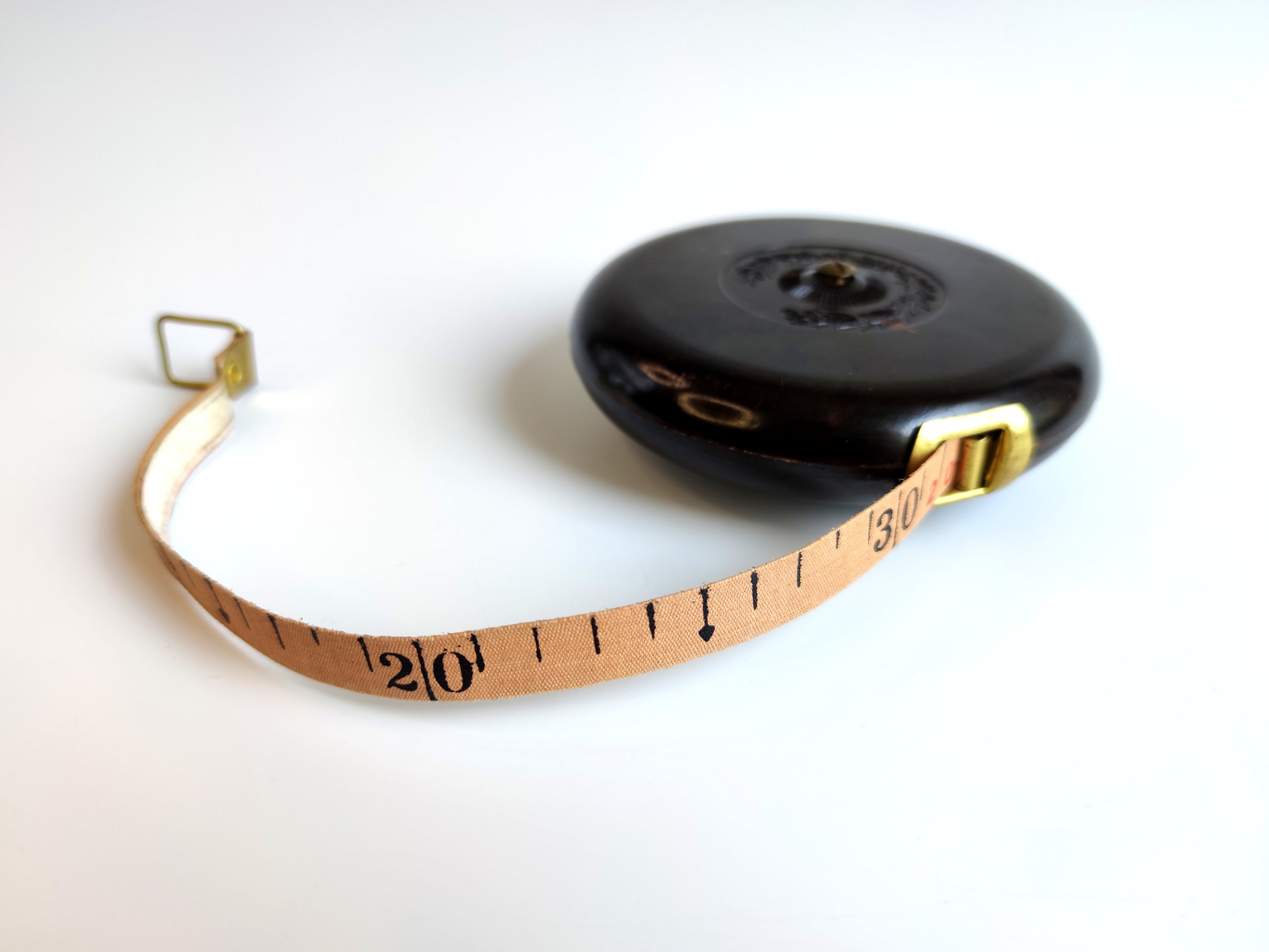 Vintage Chinese Measuring Tape 20 Meter/ 66 Ft ZHEJIANG Made in China ...