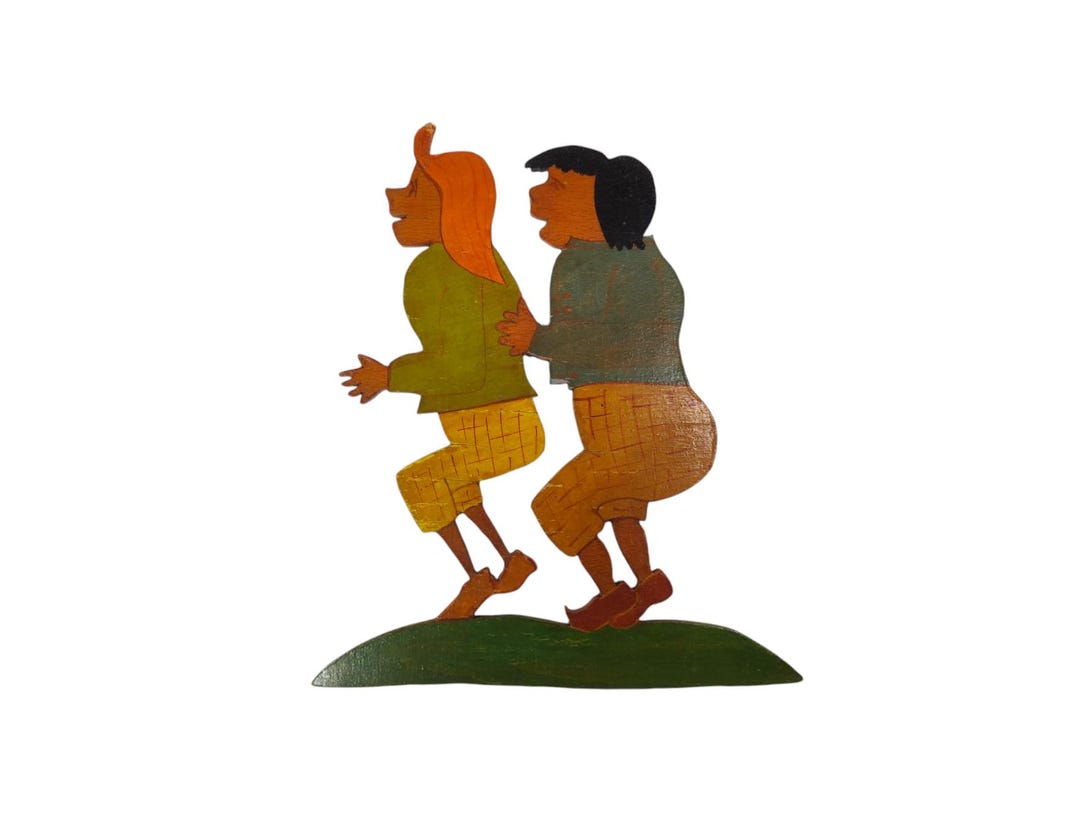 60s Letkajenkaa Dance Max and Moritz Fretsaw Wood Work by Graupner ...