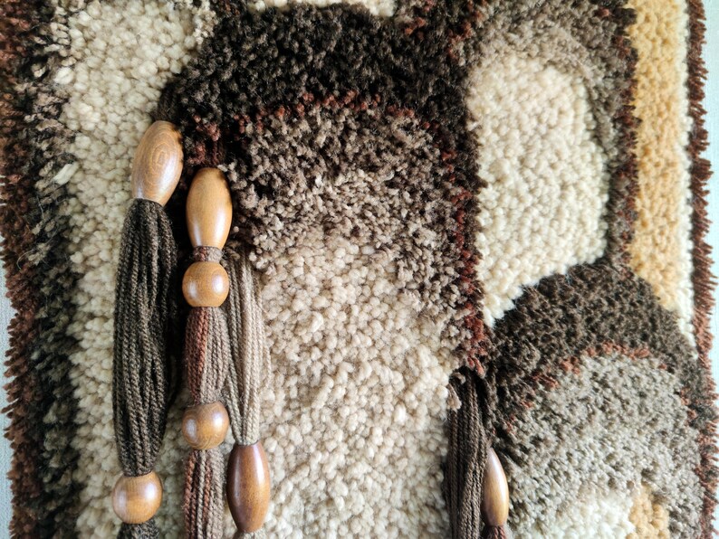 Mid Century Modern German High-pile Tapestry JUNGHANS WOLLE | Etsy