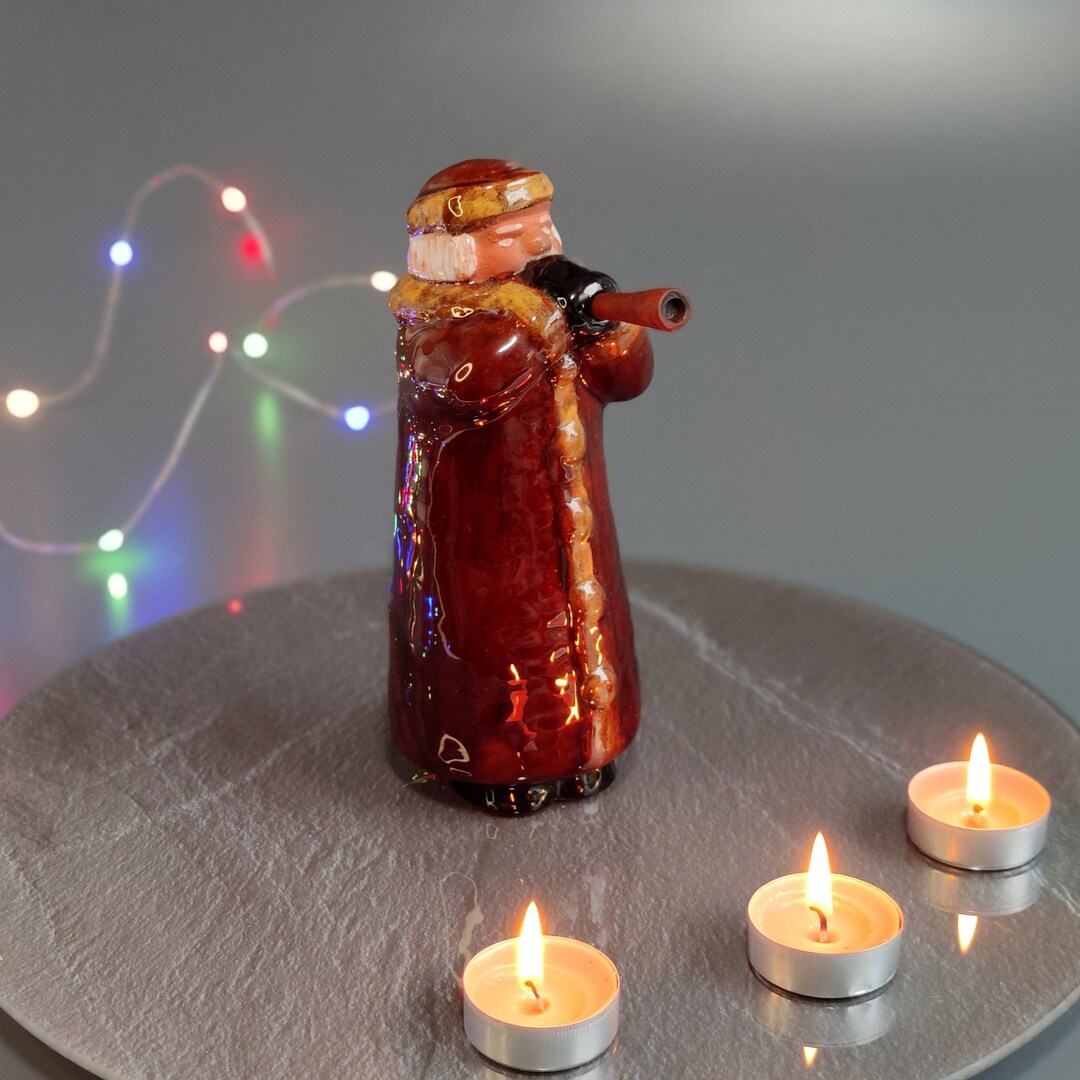 Vintage Åke Sandberg Watchman Horn Blower/ Rare Swedish Santa Retro ...