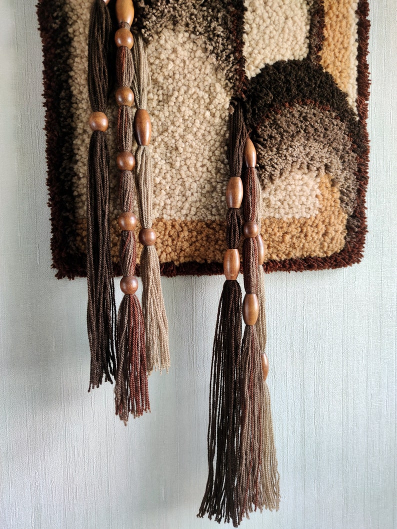 Mid Century Modern German High-pile Tapestry JUNGHANS WOLLE | Etsy