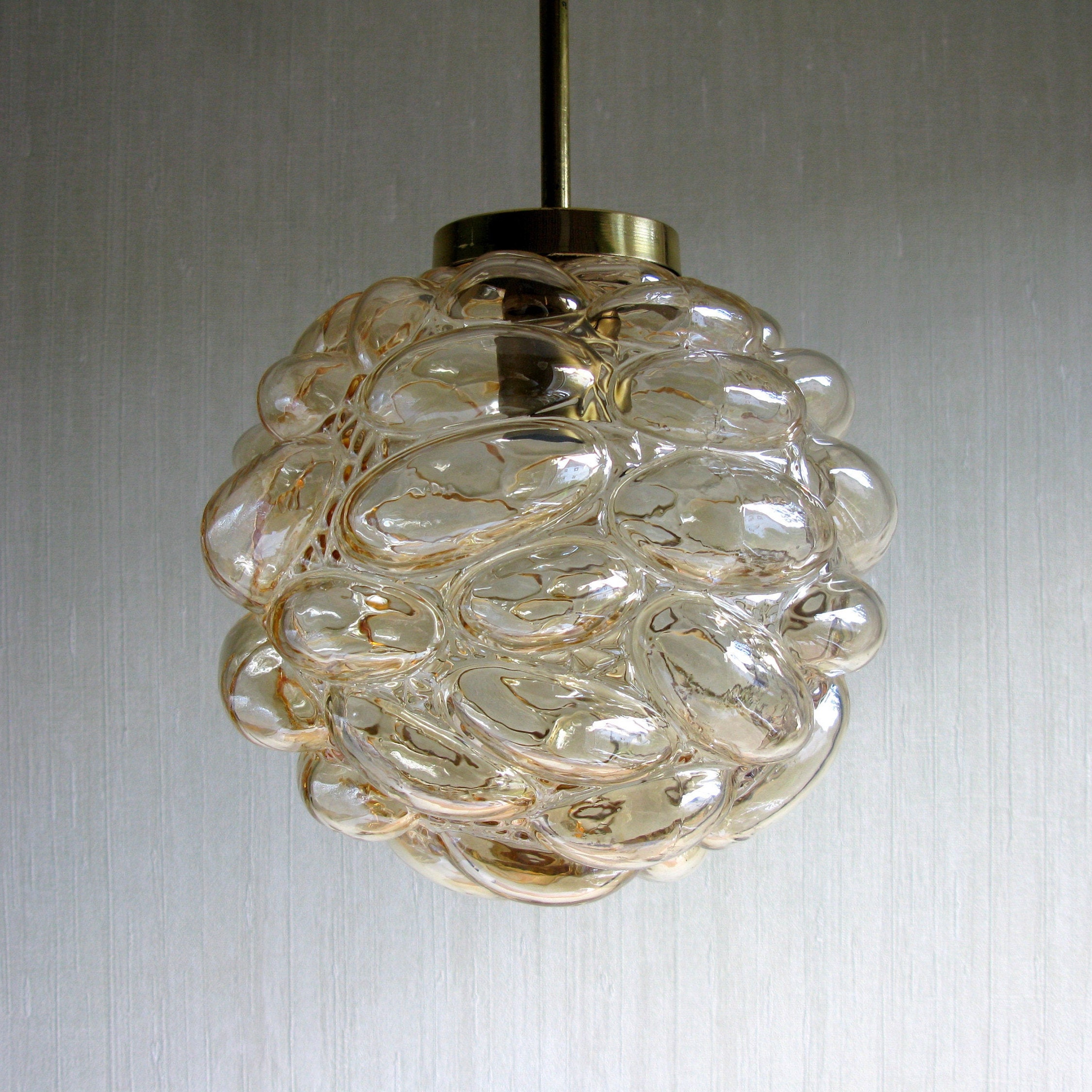 Lamps Lighting Mid Century Helena Tynell bubble glass ceiling lamp wall ...