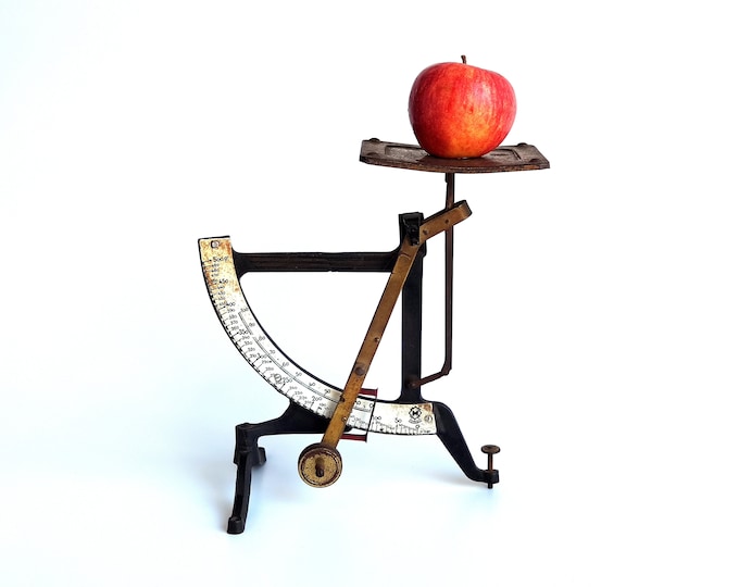 Antique German CONCAV Postal Scale by Jacob Maul, Ph.j. Maul, Germany ...