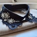 Lace Beaded Neck Collar Baroque Collar Diamante Fabric - Etsy