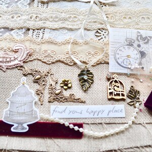 Lace Scrap Lot, Creative Inspiration Textile Pack, Snippet Roll Kit ...