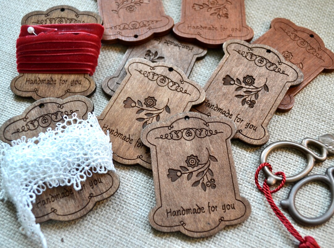 Wood Vintage Spool, Winding Wooden Flat Thread Lace Spool, Sewing ...