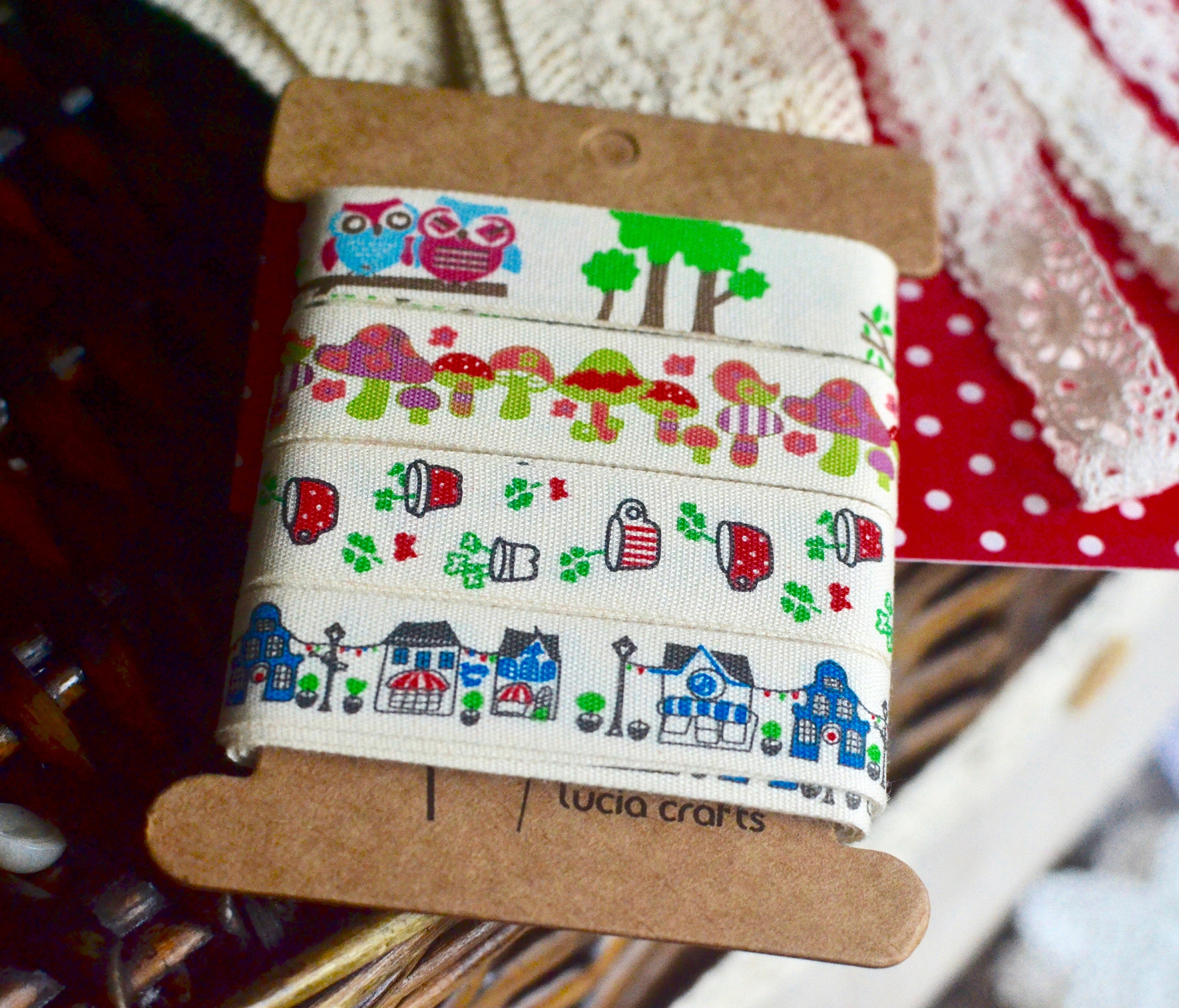 8yds Ribbon Pack Kids Ribbon Kids Craft Ribbon Cotton - Etsy