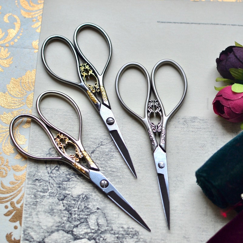 Gold Scissors - Etsy