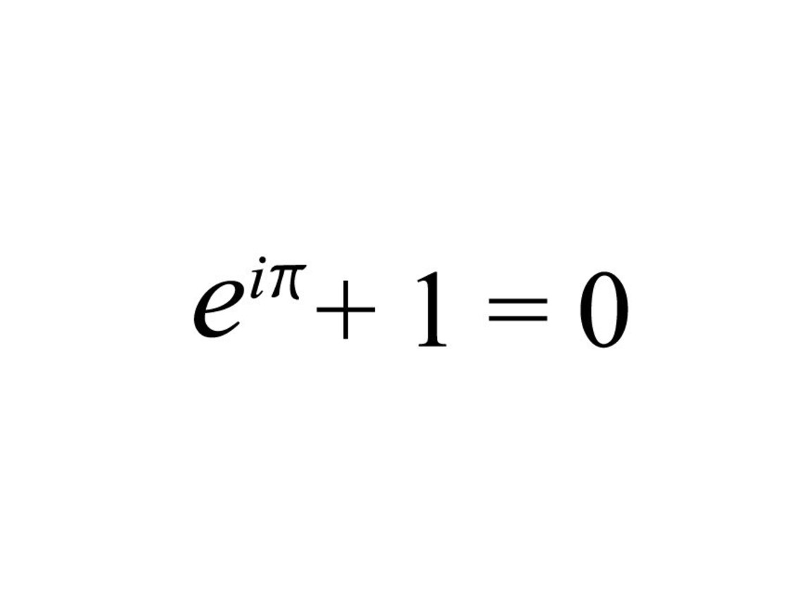 Euler's Identity Vinyl Bumper Sticker. Beautiful Math Decal. Nerd Humor ...