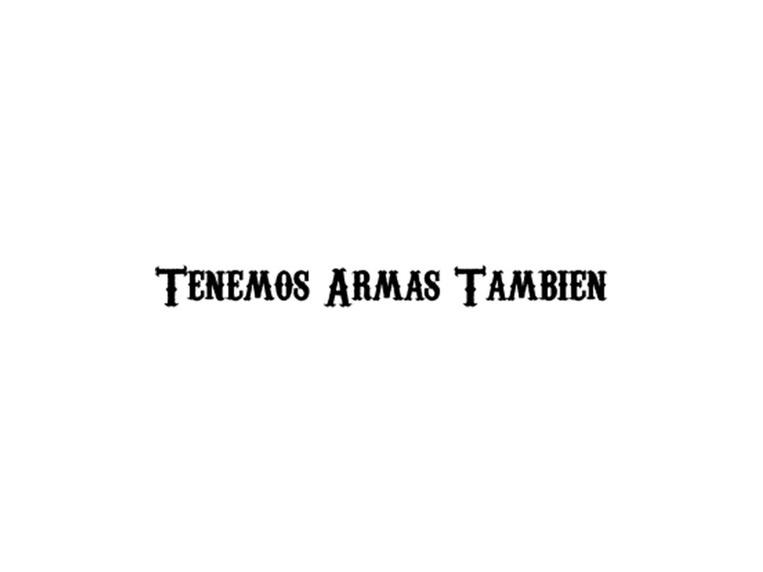 Tenemos Armas Tambien Vinyl Bumper Sticker. Great Decal for Your Car's ...