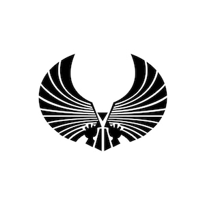 2 Star Trek Romulan Logo Vinyl Bumper Stickers. Works on Car Windows ...