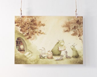 Fairy Tale Poster | Etsy