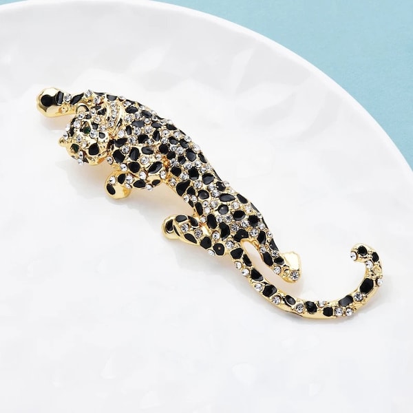 Leopard Brooch Pin - Etsy