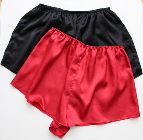 1990s bloomers | red and black satin bloomers | high … - Gem