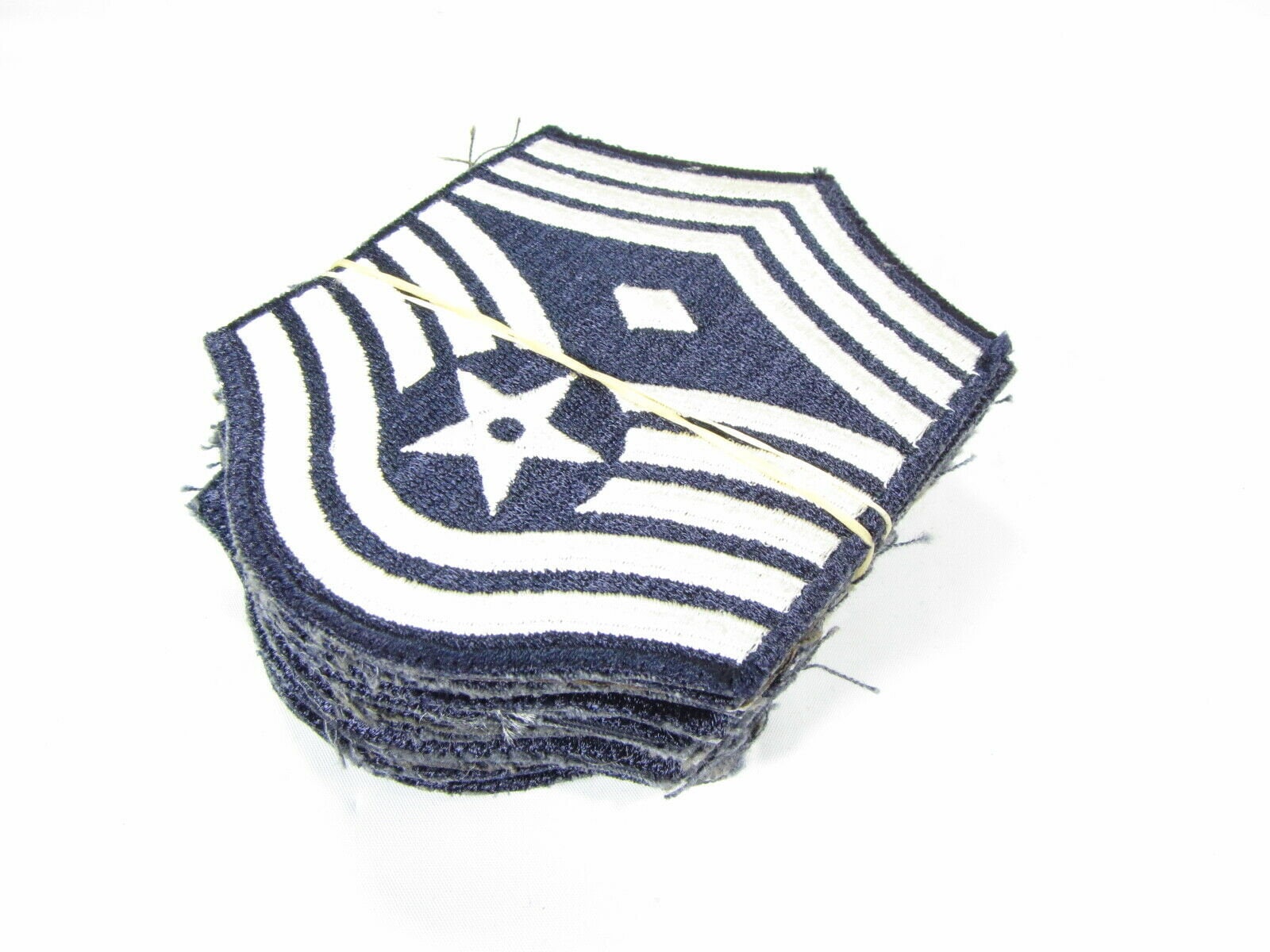 20 New Military USAF Air Force Cmsgt E9 Fsgt Uniform Chevrons Stripes ...