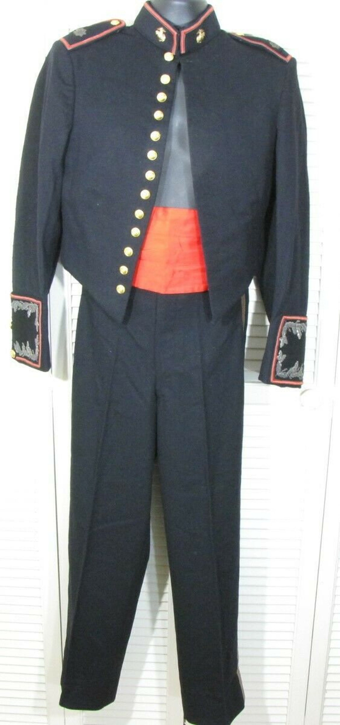 Named Vietnam USMC Marine Officer Evening Mess Dress Uniform - Etsy UK