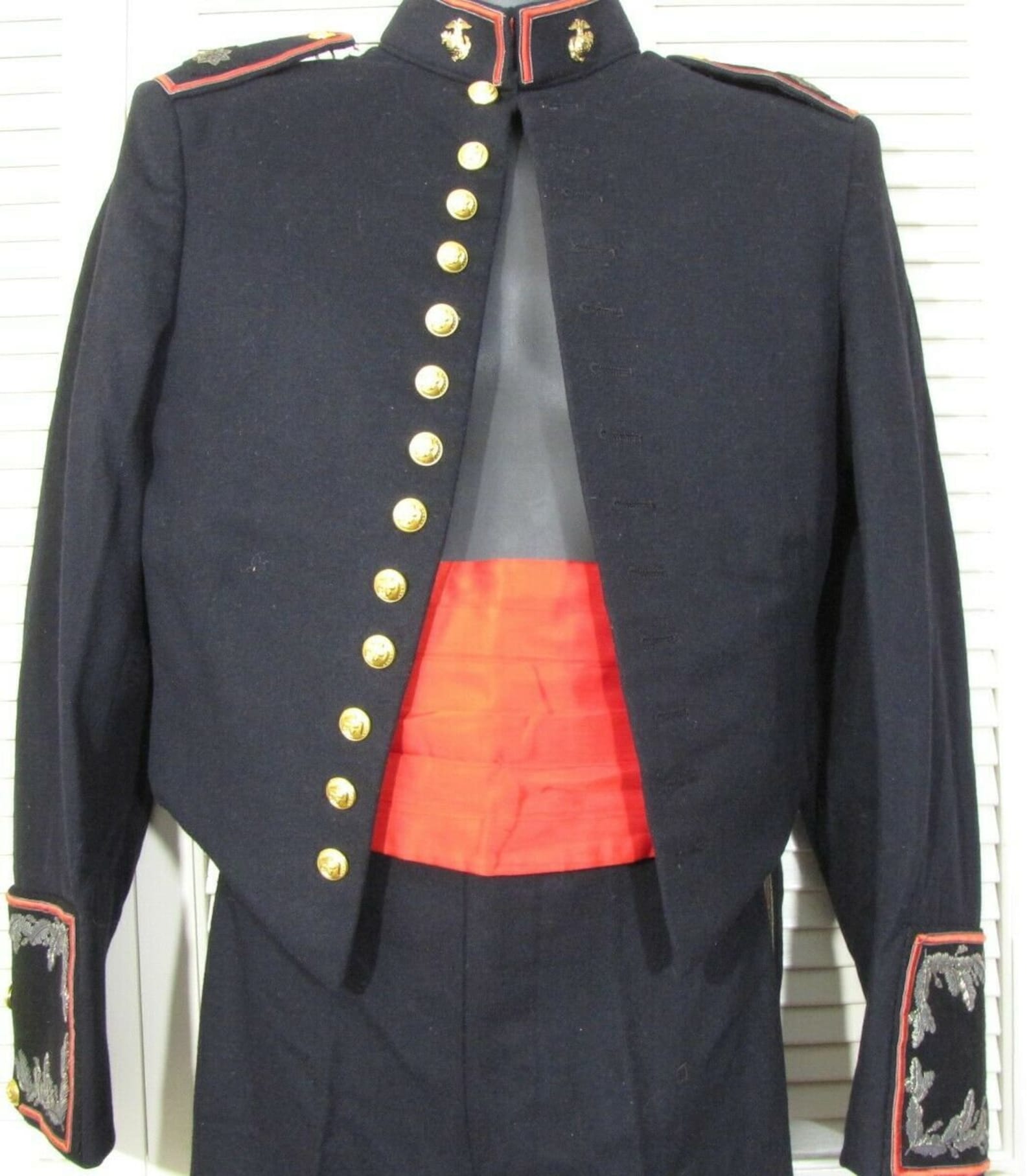 Named Vietnam USMC Marine Officer Evening Mess Dress Uniform - Etsy UK
