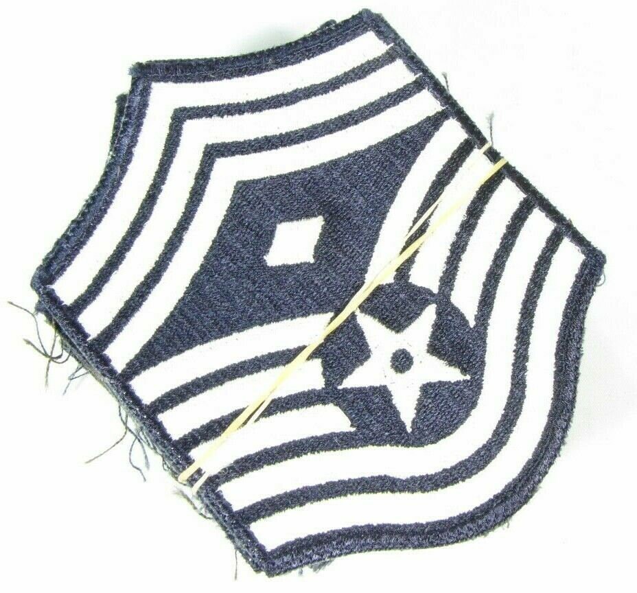 20 New Military USAF Air Force Cmsgt E9 Fsgt Uniform Chevrons Stripes ...