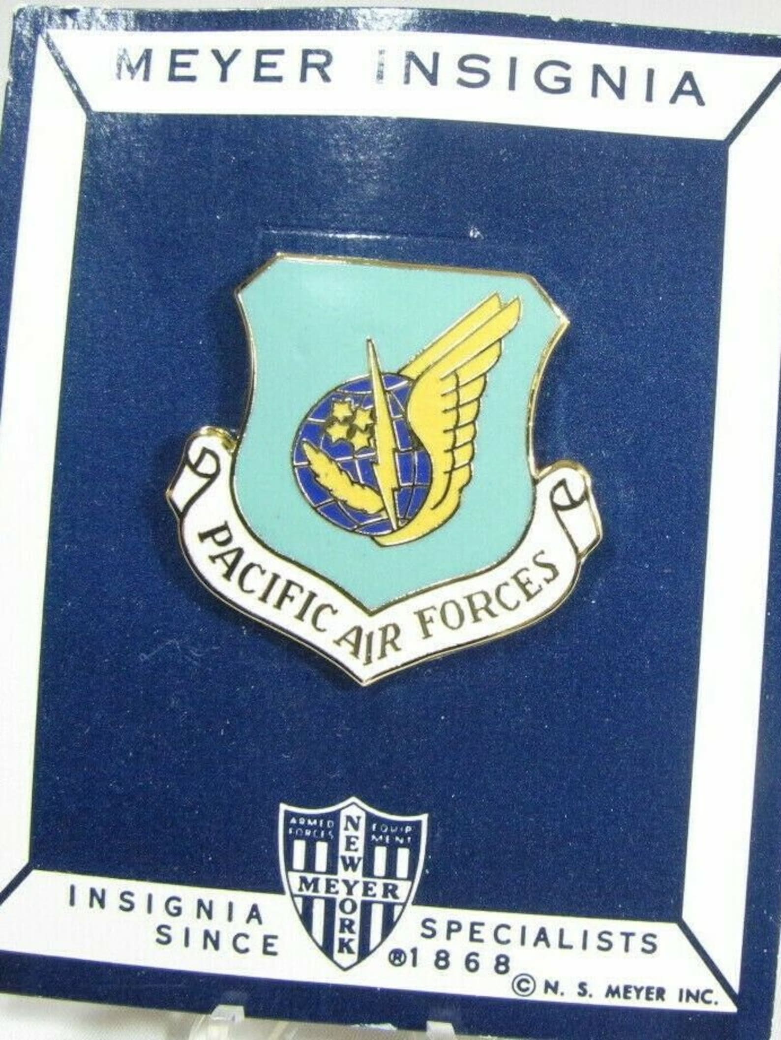 USAF Air Force Pacific PACAF Security Police SP Beret Crest Large 1.5 ...