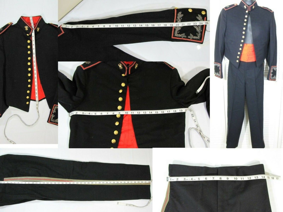 Named Vietnam USMC Marine Officer Evening Mess Dress Uniform - Etsy UK