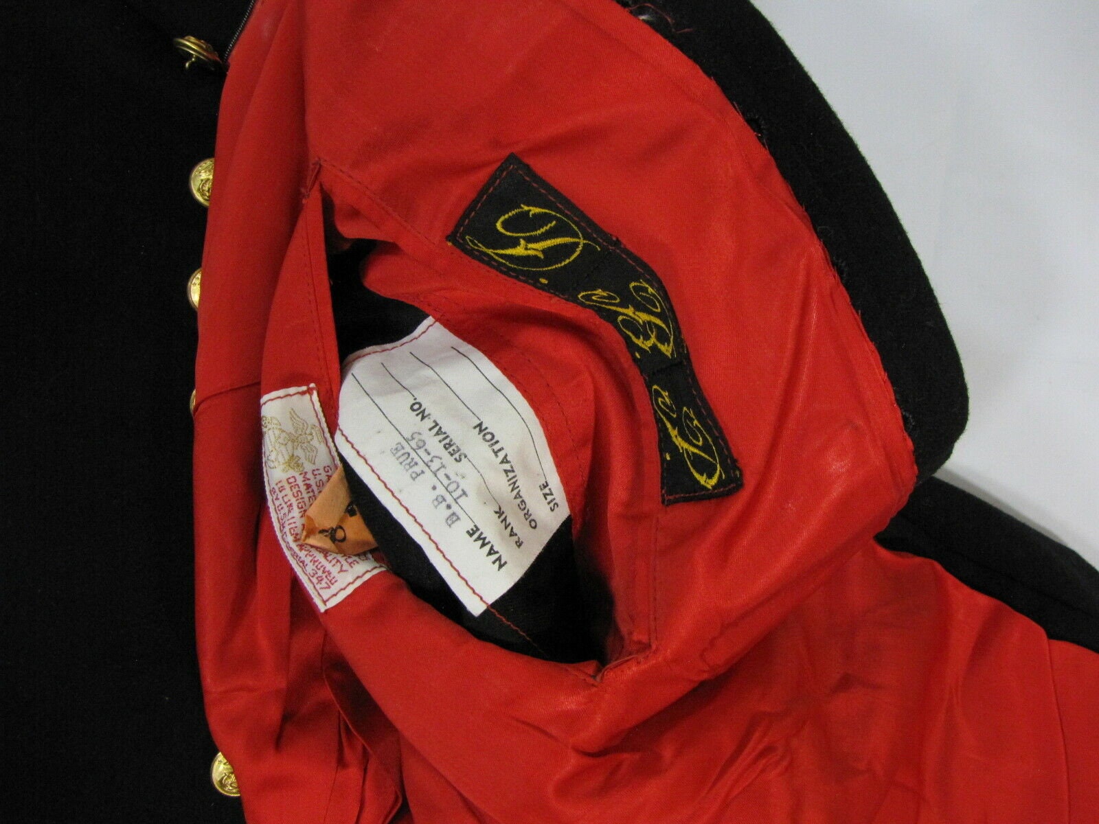 Named Vietnam USMC Marine Officer Evening Mess Dress Uniform - Etsy UK