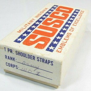 SUSCO Army ASU Dress Uniform Shoulder Board Strap Rank Warrant Officer ...