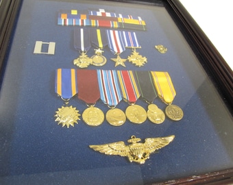 Us Navy Shadow Box - Etsy