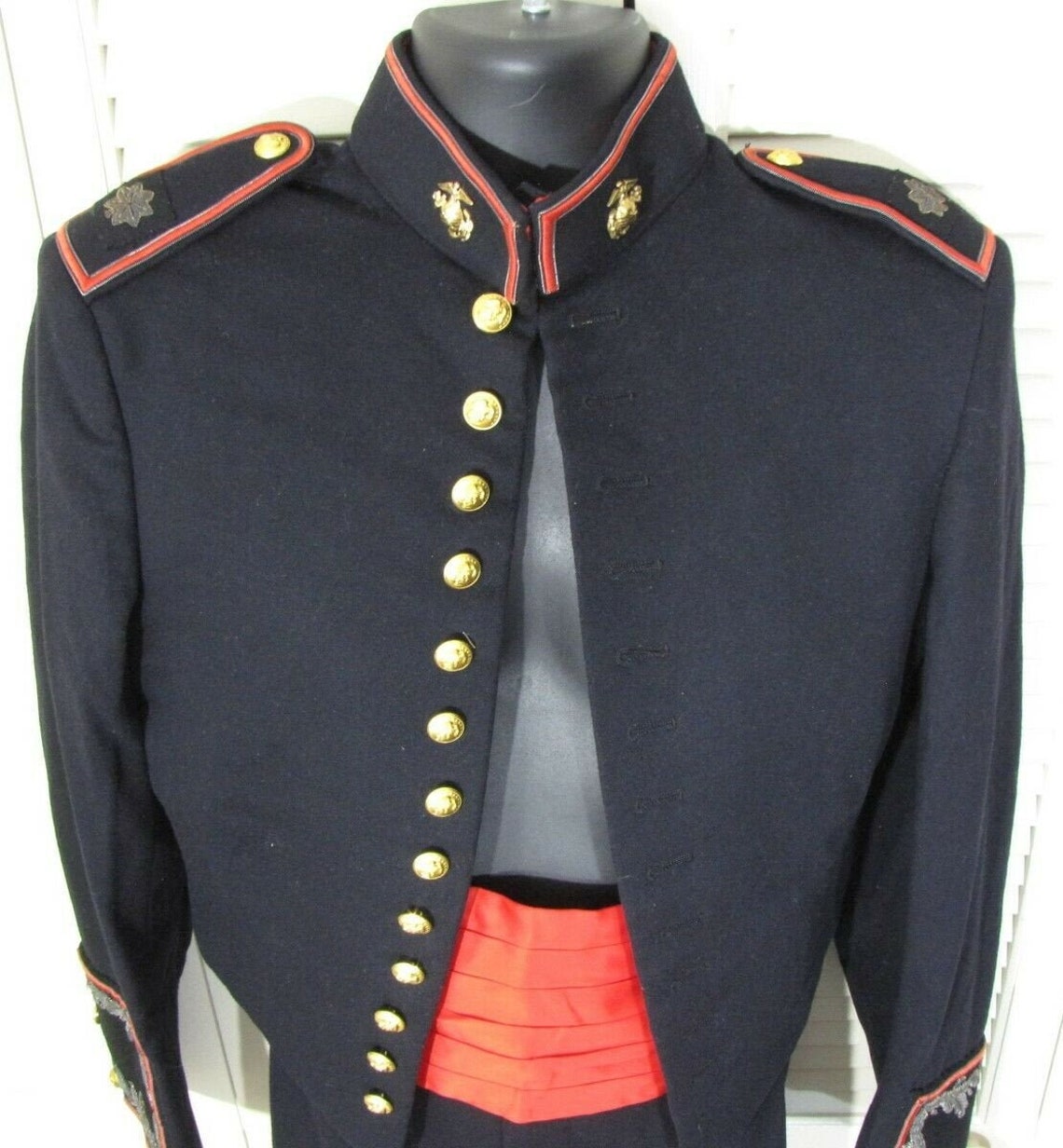 Named Vietnam USMC Marine Officer Evening Mess Dress Uniform - Etsy UK